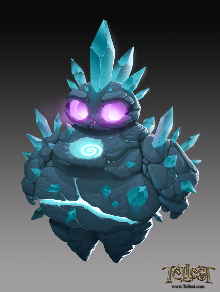 Character Art - Baby Golem