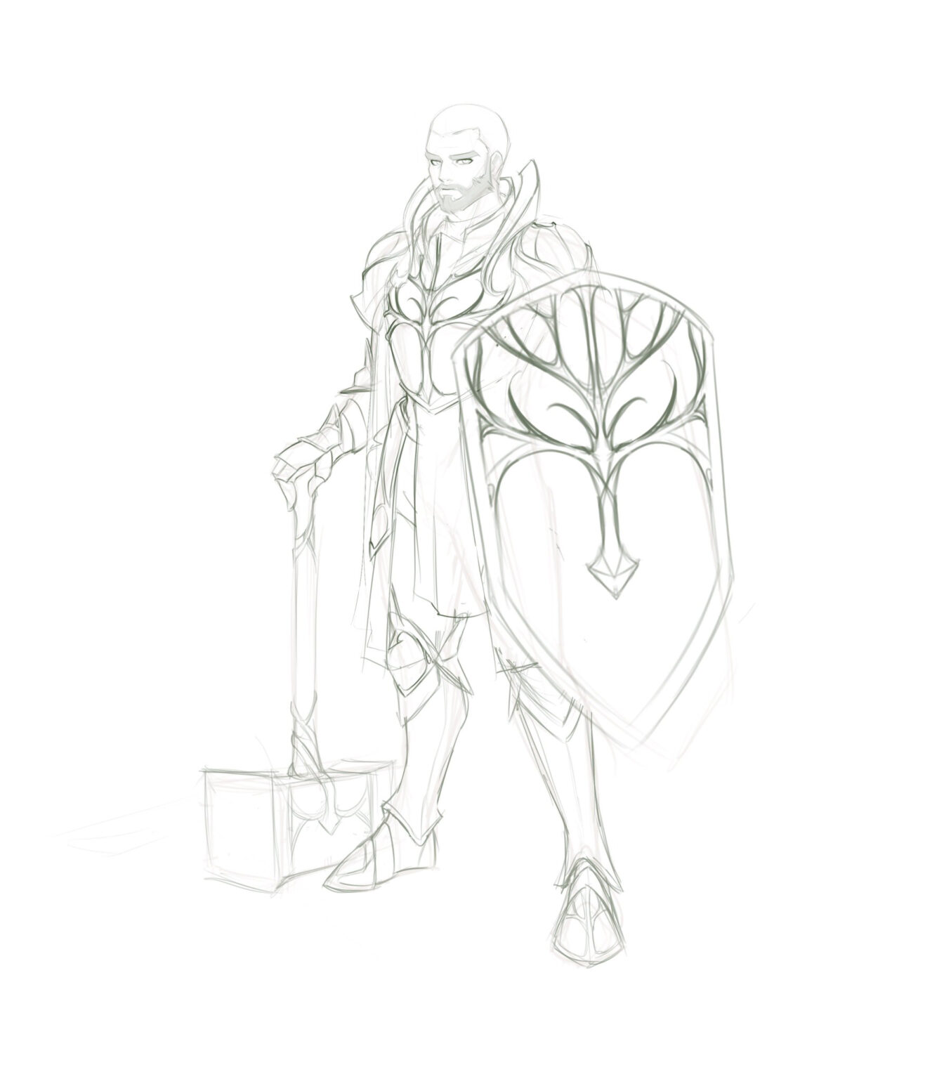 D&D Character Art - Megit