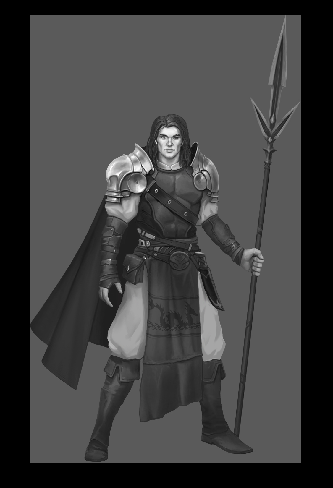 Character Concept Art - Peritas Pikeman