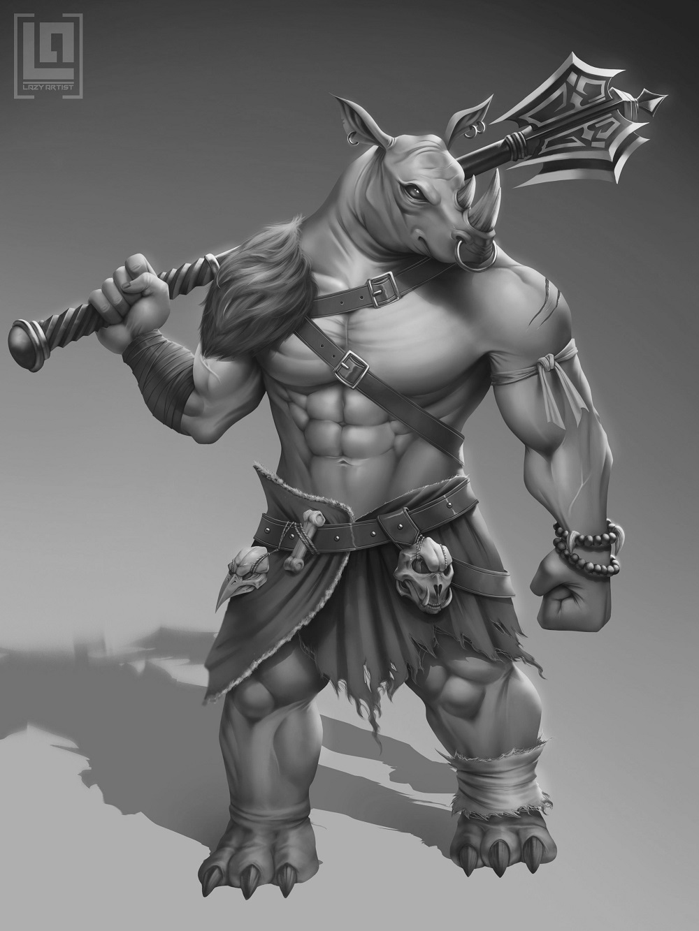 Concept Art - Rhinotaur