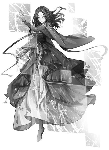 Character Art Anime Style Shiro