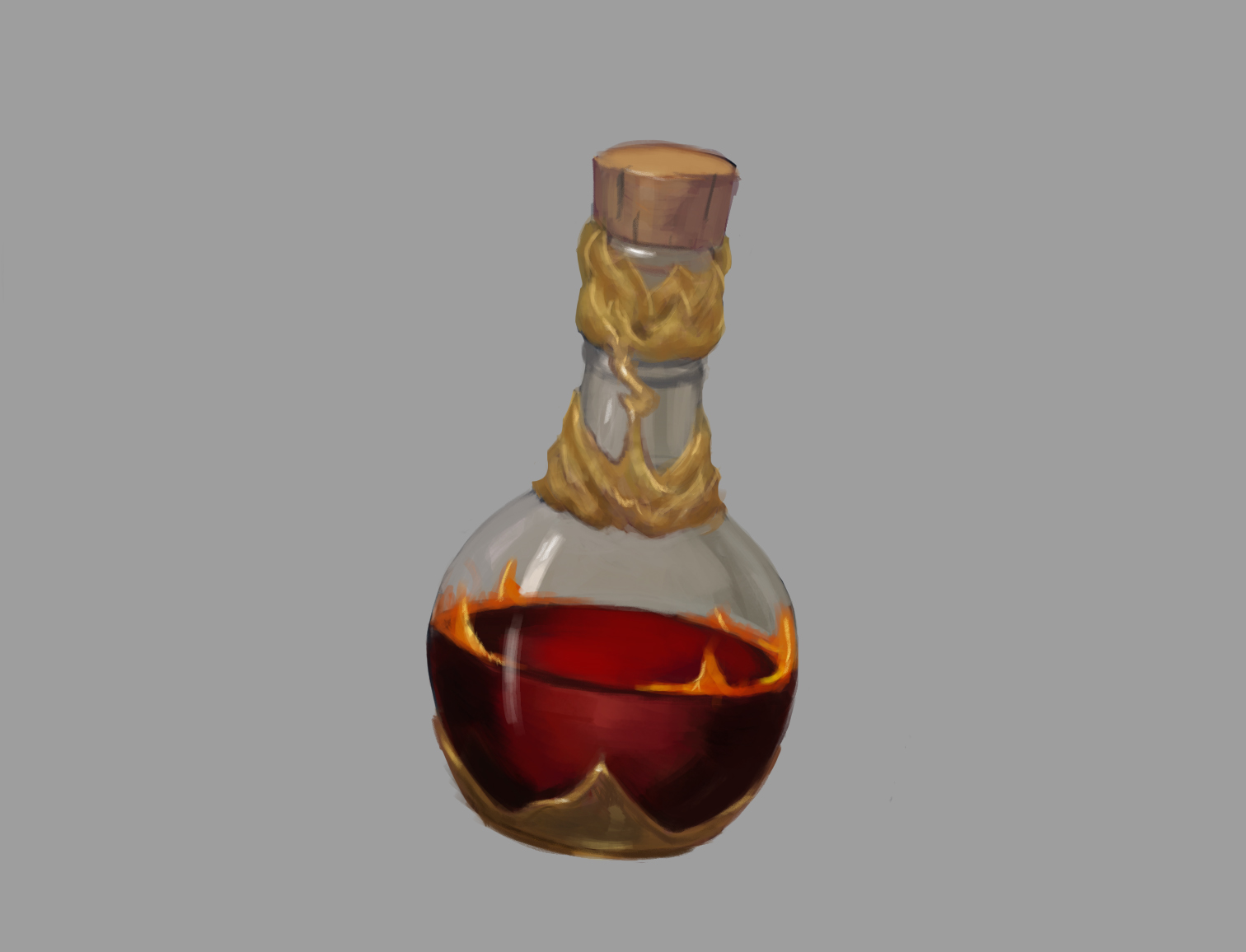 Concept Art - Vial of Fire Giant Blood