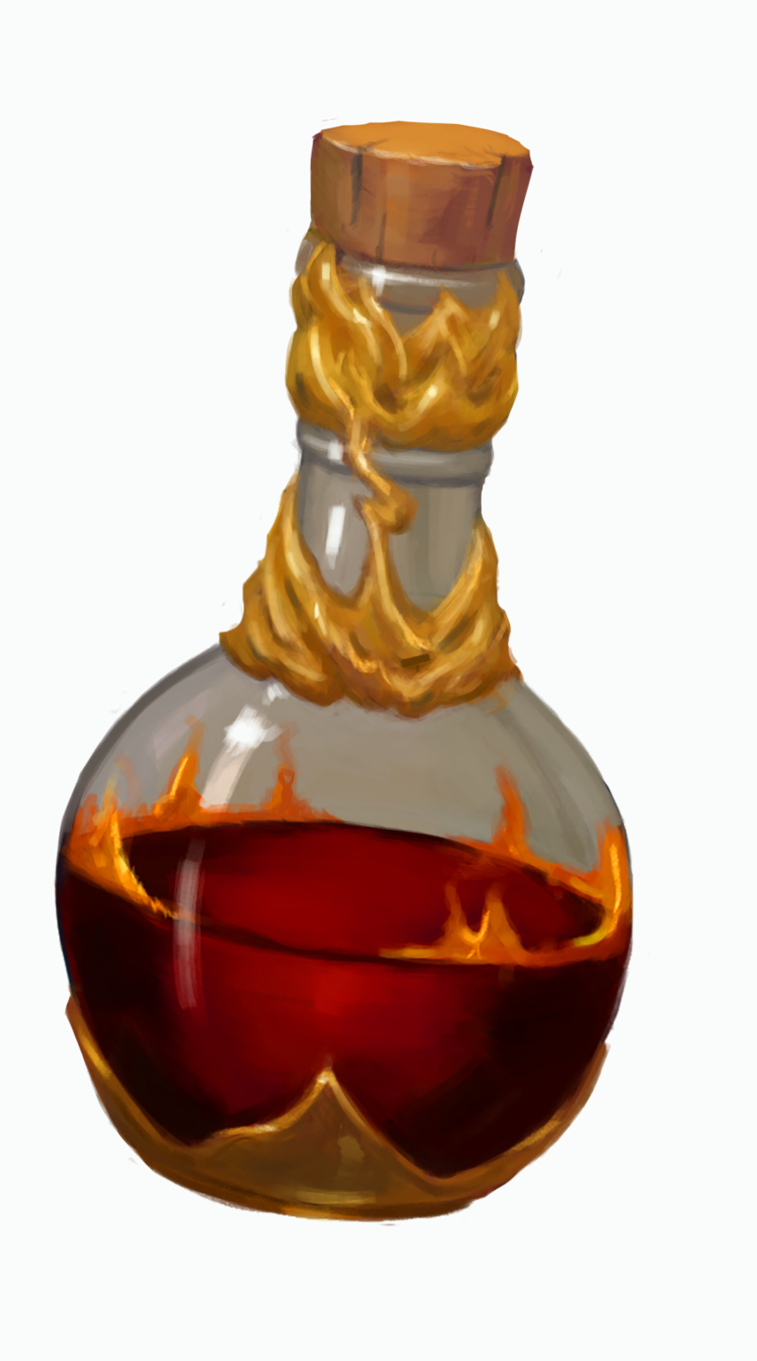 Concept Art - Vial of Fire Giant Blood
